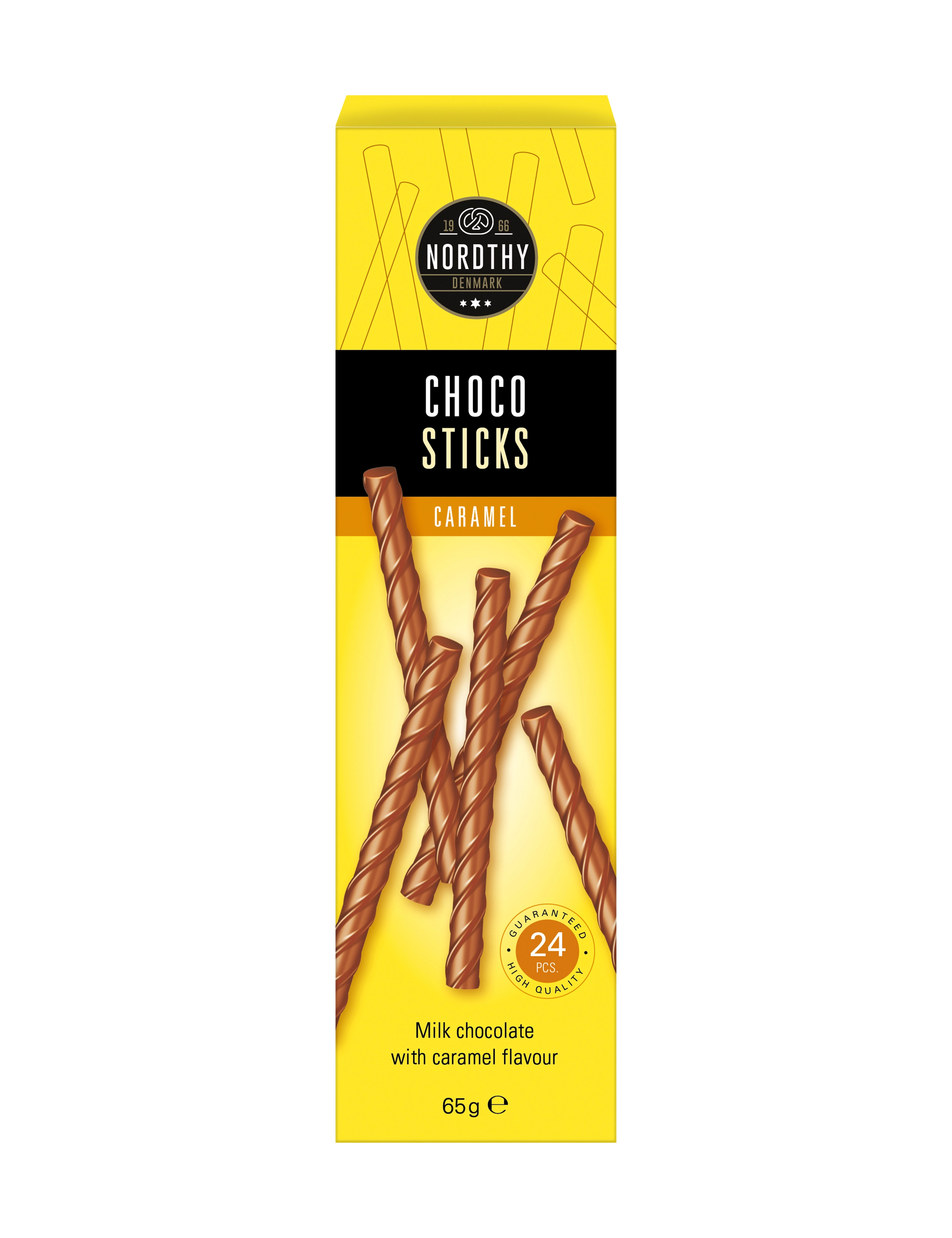 Choko sticks mælk/karamel 65 g | Plantorama