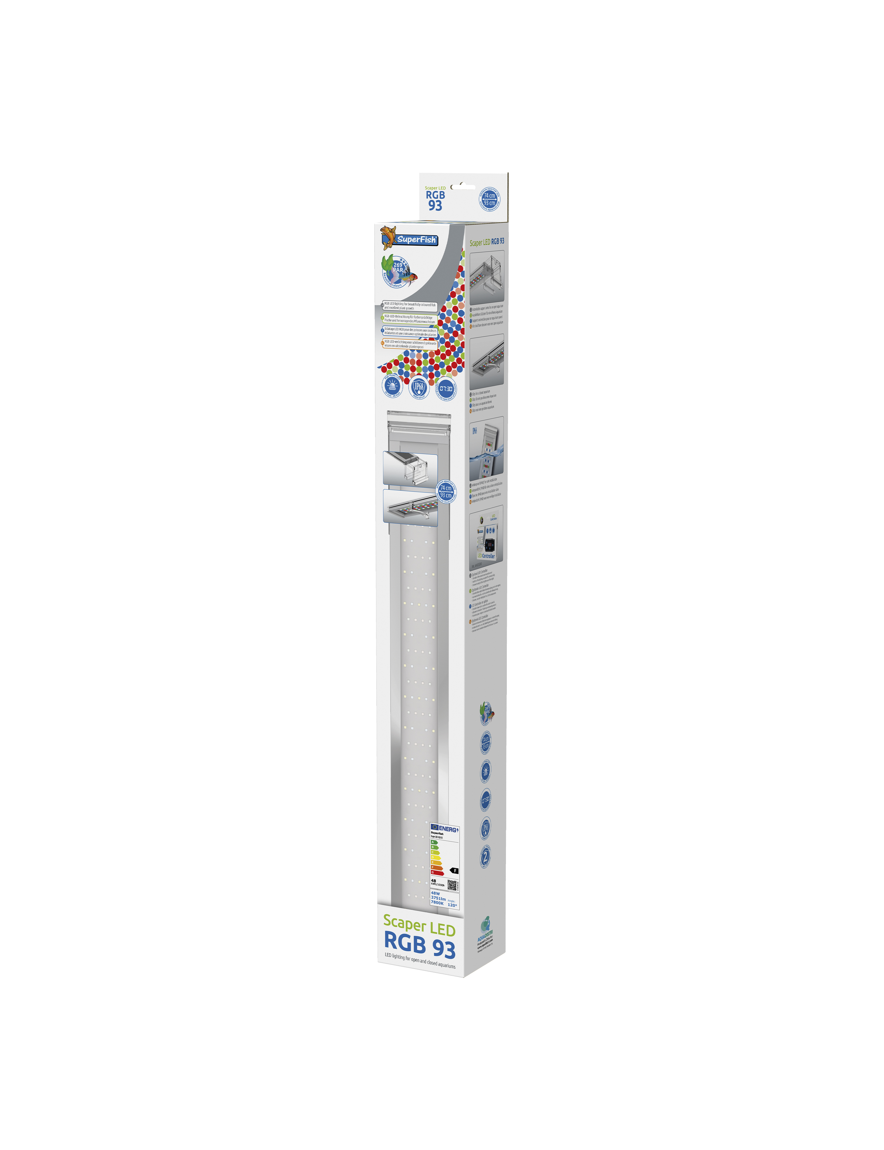 SuperFish scaper LED RGB 93 cm, 46W | Plantorama