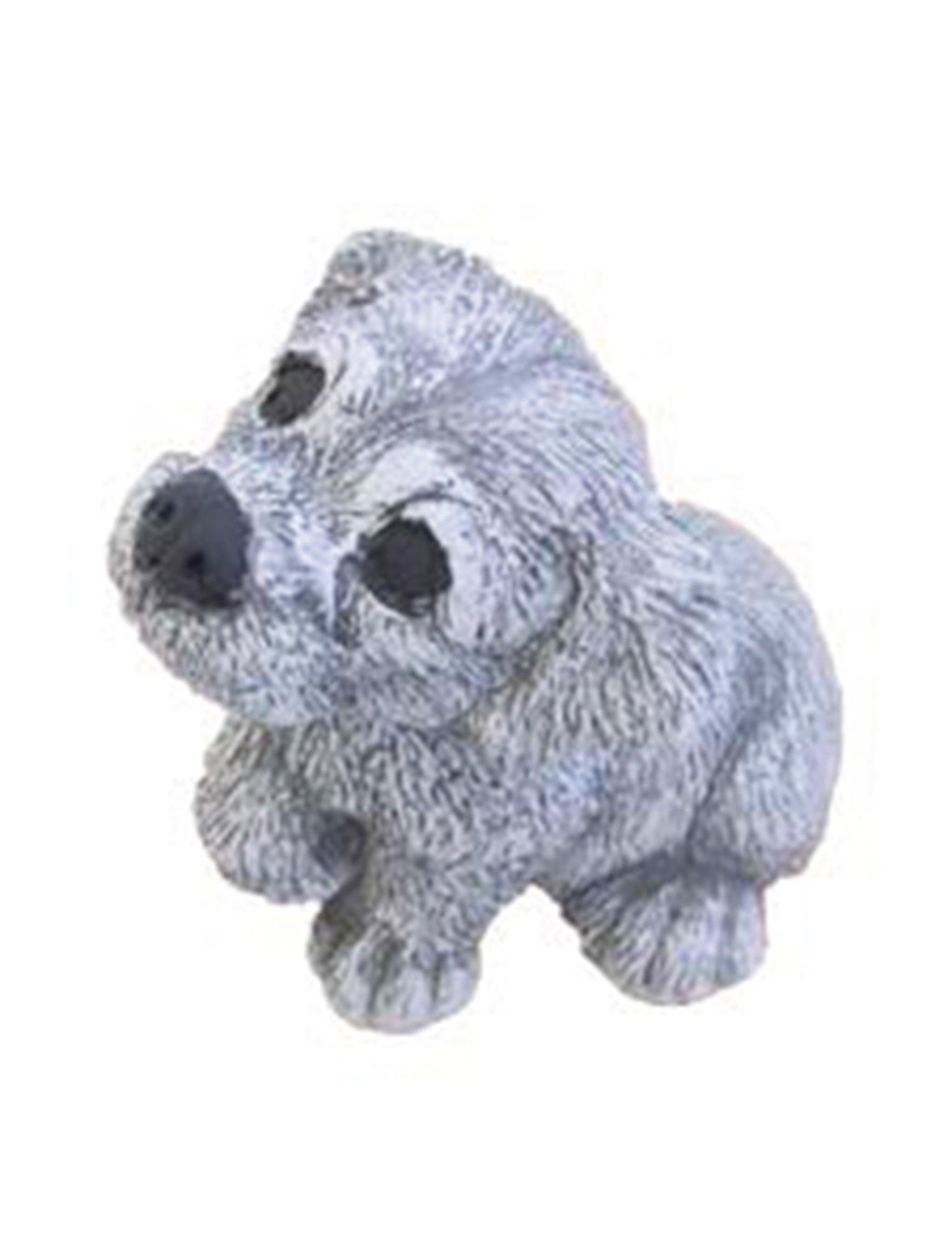 Hund med løftet pote H17 cm 2,5 kg | Plantorama