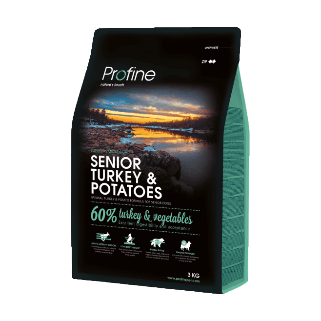 Profine Senior Turkey & Potatoes 3 kg | Plantorama