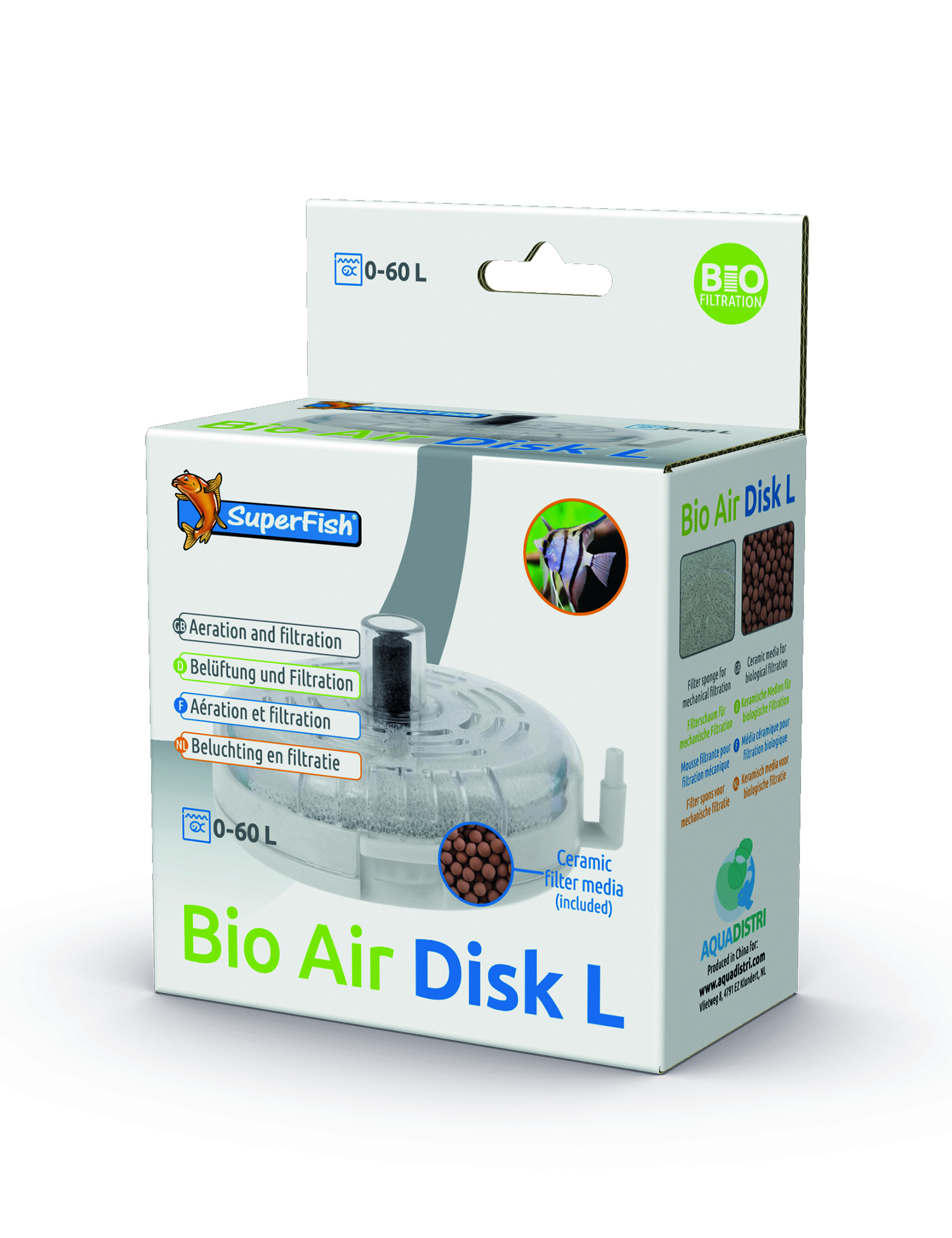 SuperFish Bio Air Disk, L | Plantorama