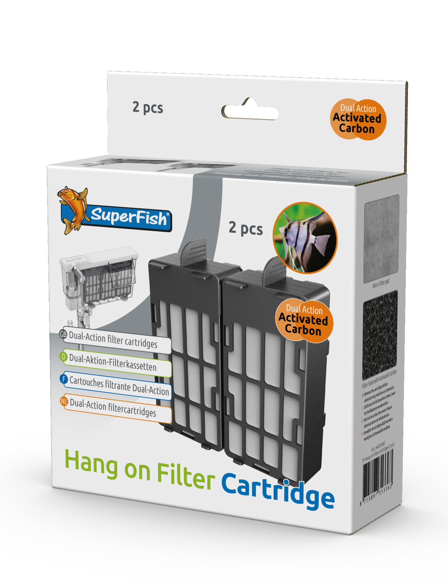 SuperFish Hang on filter cartridge | Plantorama