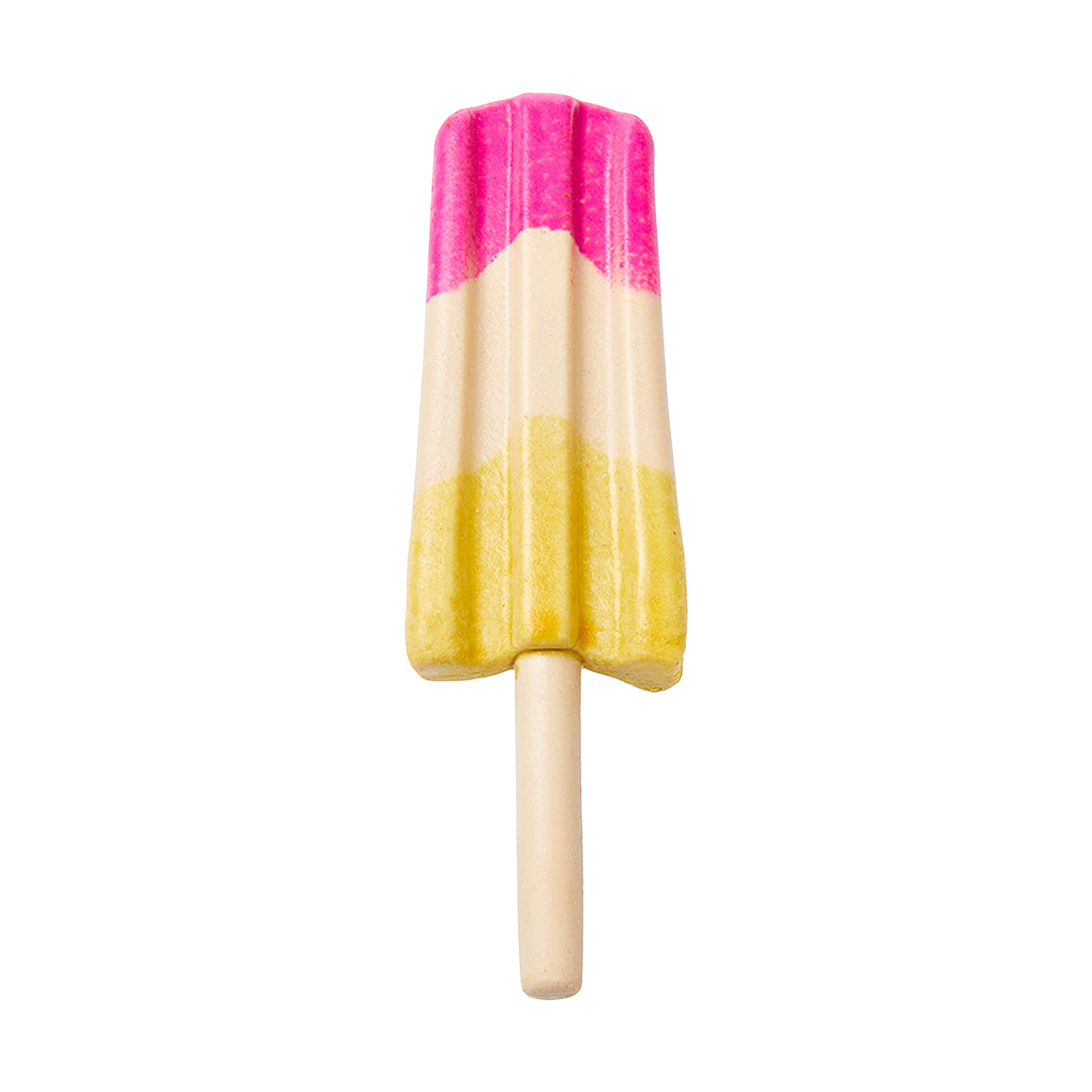 Pup Ice Raket hundeis med jordbær/banan 90 g, 2 stk. | Plantorama