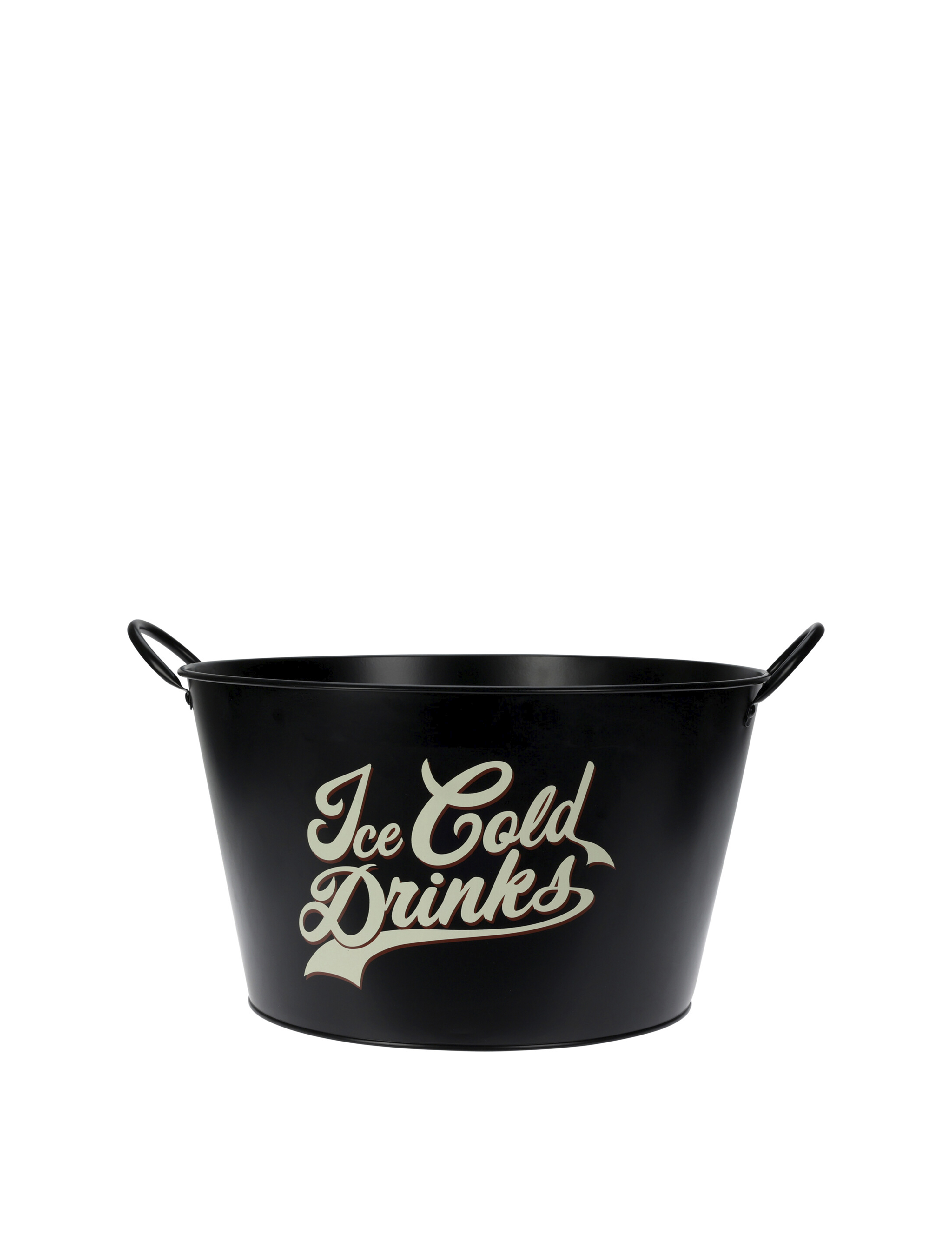 Bucket 'Ice cold drinks' Ø38xH22 cm | Plantorama