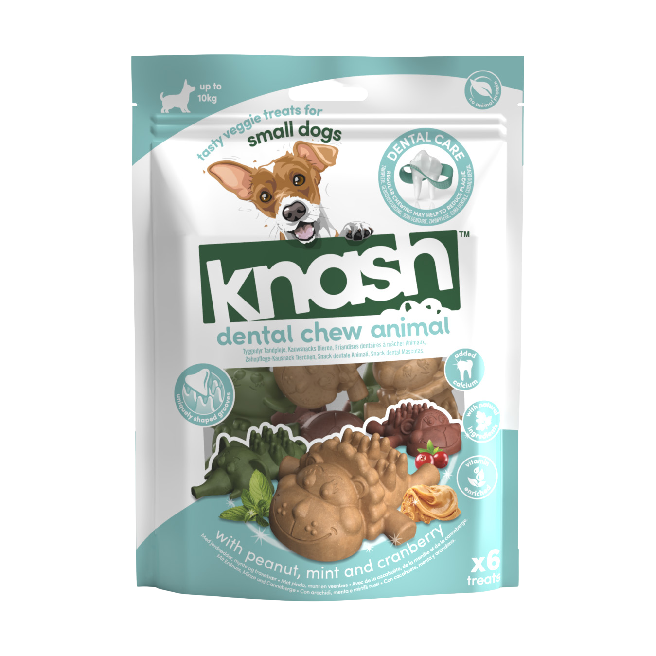 Knash Animals S, 6 stk. 150 g | Plantorama