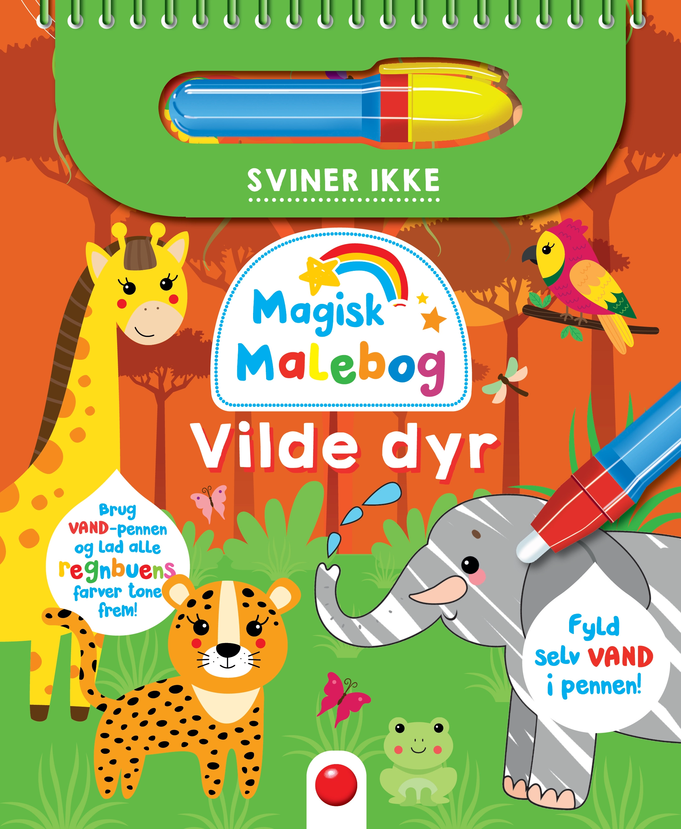 Magisk malebog: Vilde dyr | Plantorama
