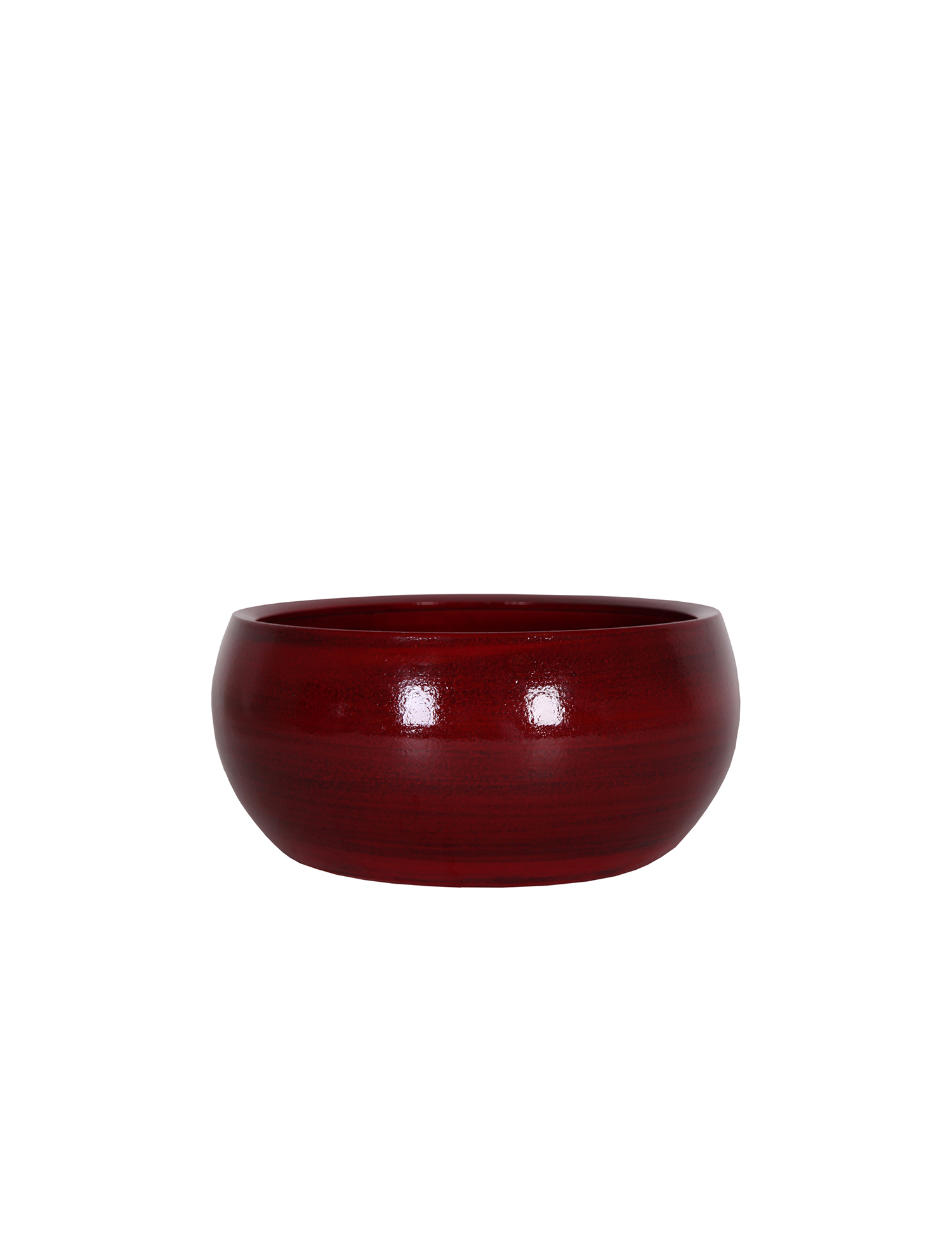 Cresta keramik skål L28xH13 cm rød | Plantorama
