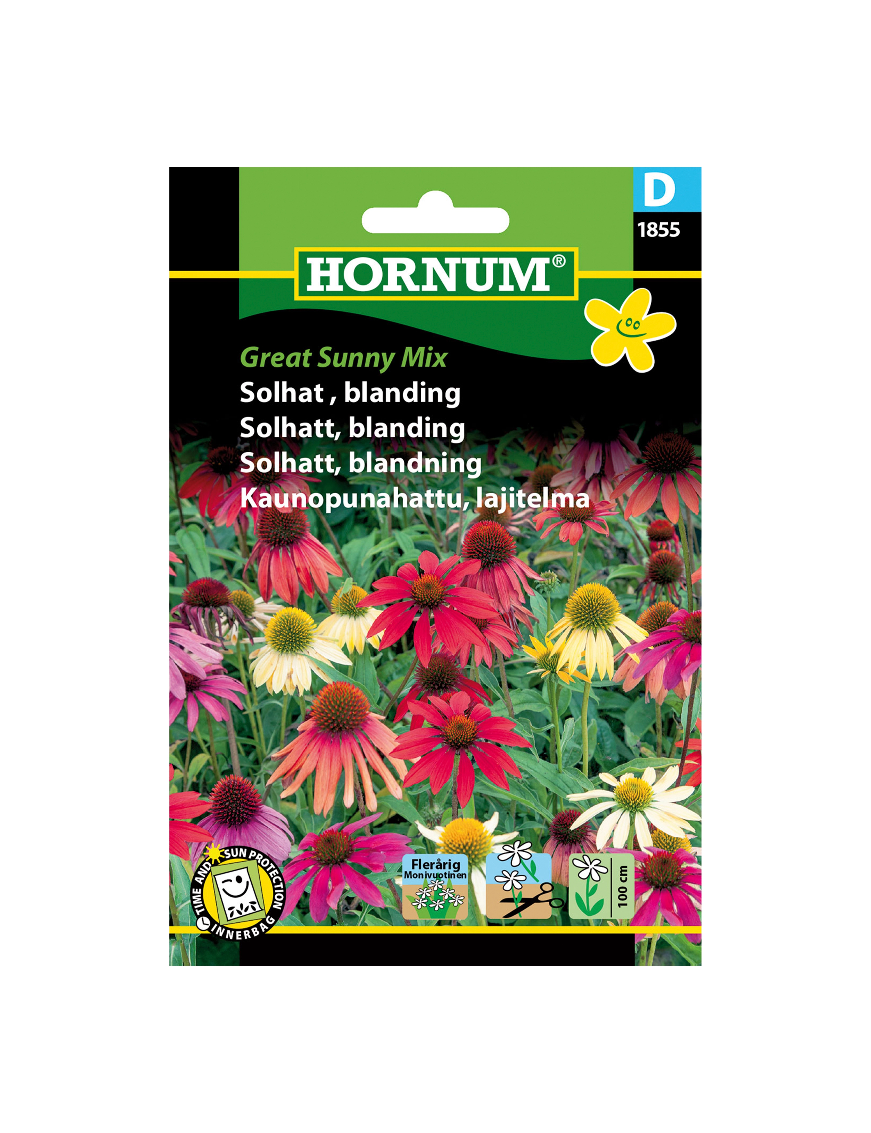 Solhat, blanding frø, 'Great Sunny Mix' | Plantorama