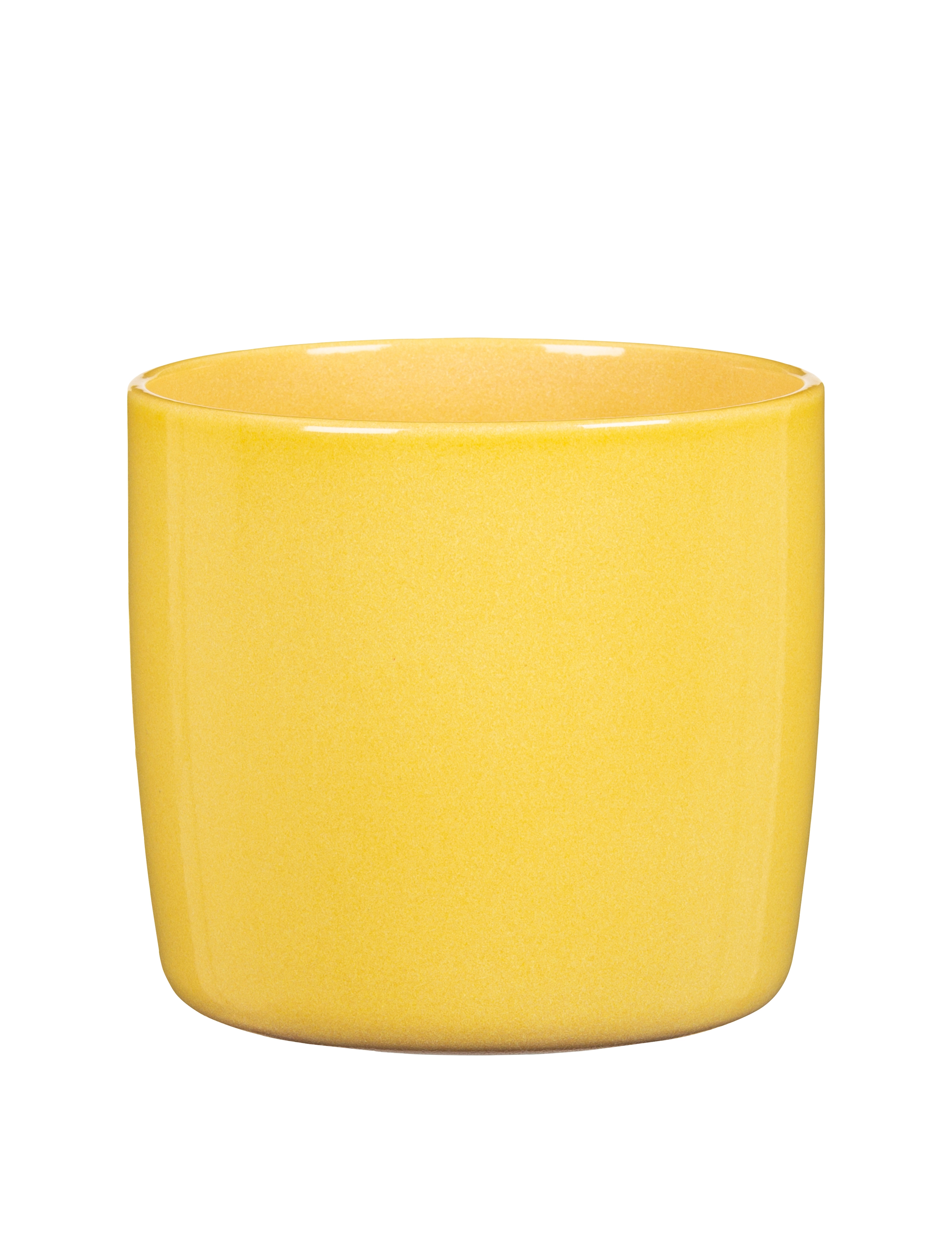 Solido skjuler Ø13xH12 cm gul | Plantorama