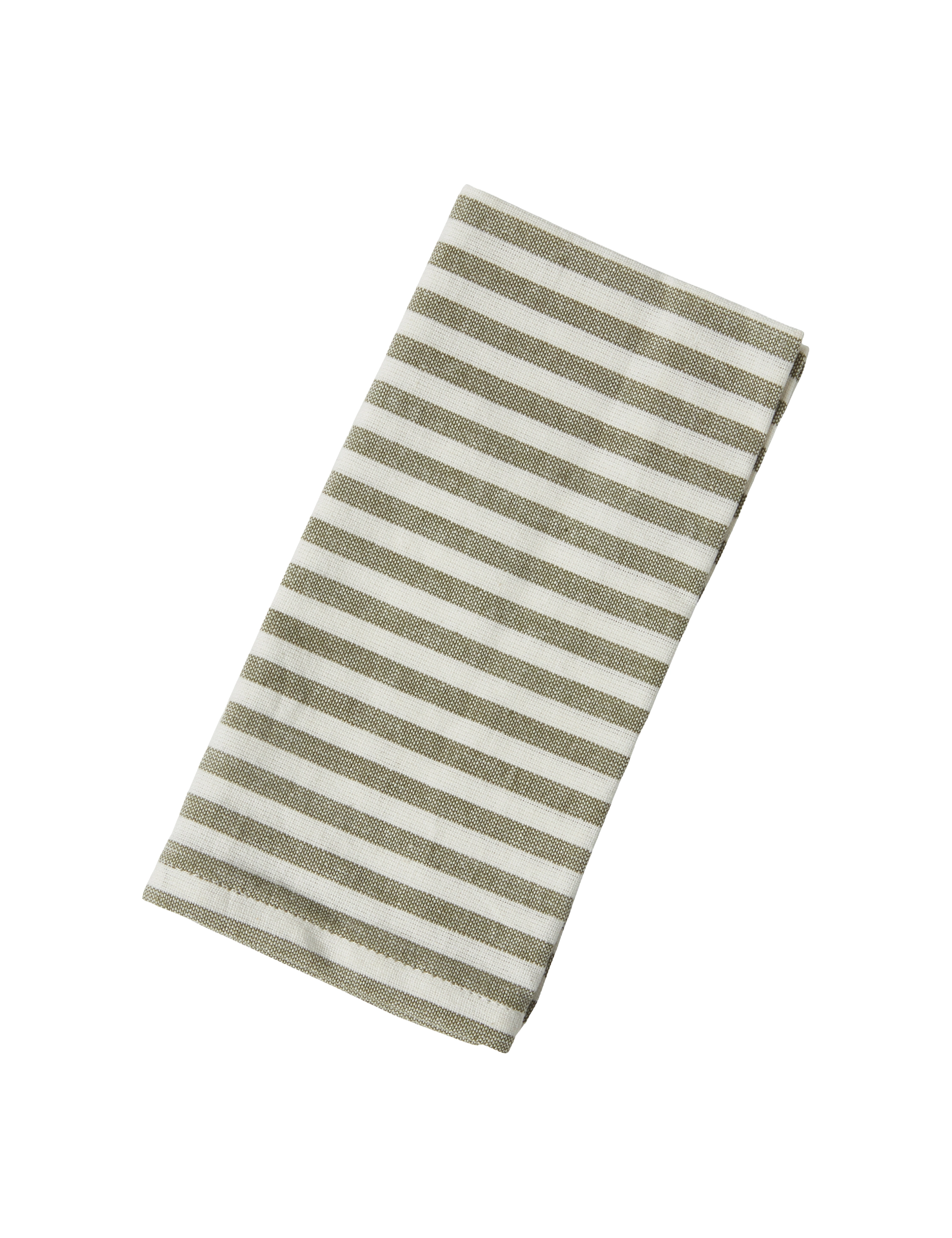 Mundserviet 45x45 cm stribet | Plantorama