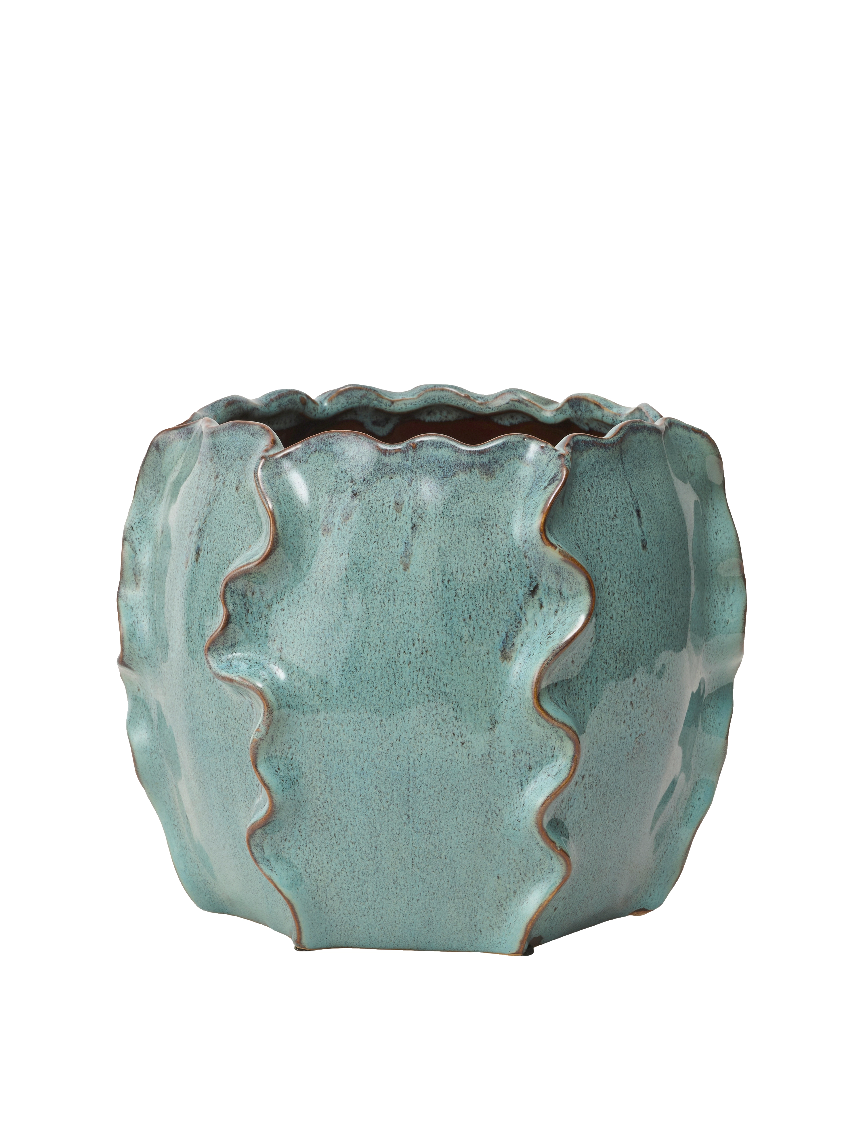 Viktoria skjuler Ø27xH22 cm i blå | Plantorama