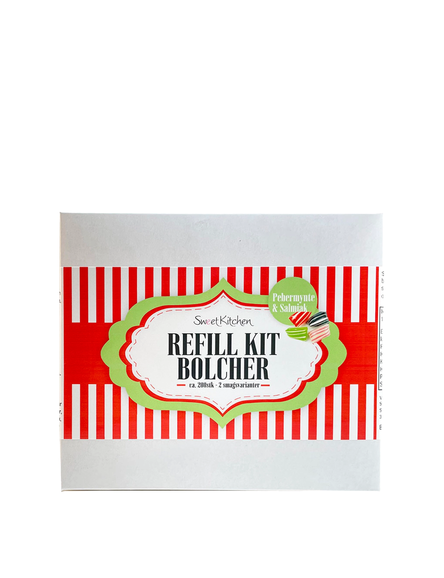 Bolche genopfyldning salmiak & pebermynthe | Plantorama