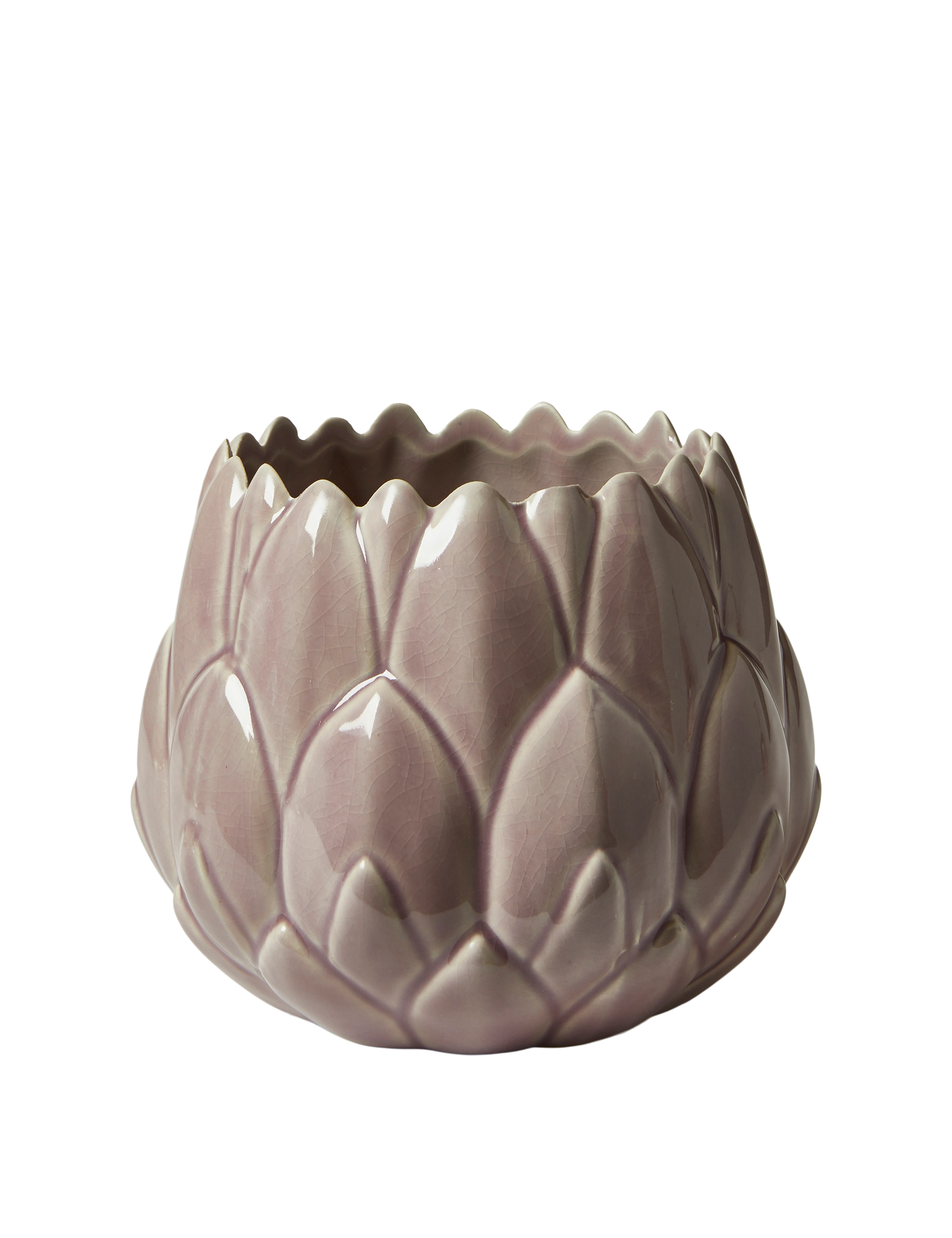 Skjuler med blade Ø17xH15 cm | Plantorama