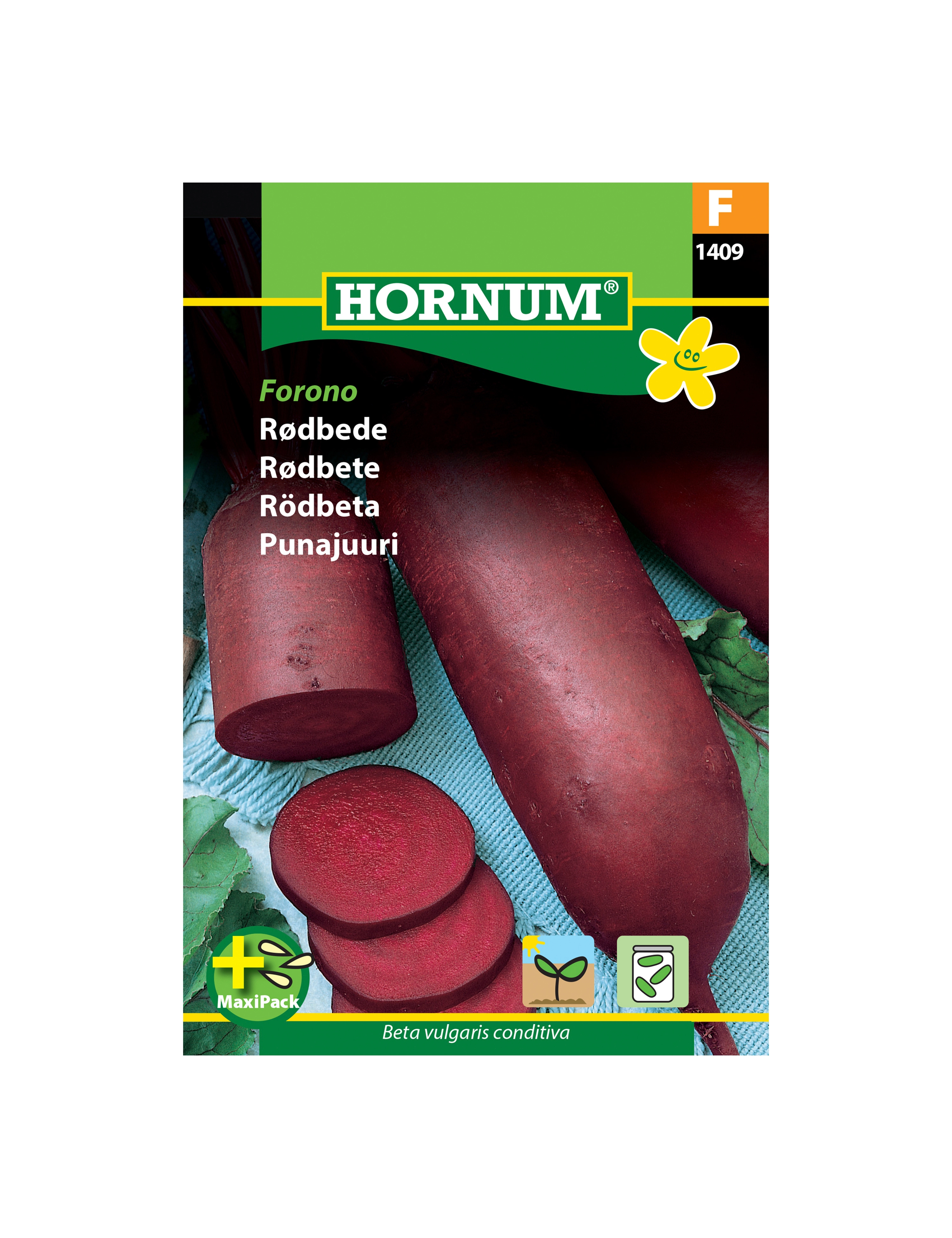 Rødbede frø, Beta vulgaris conditiva 'Forono'. Maxi pose | Plantorama