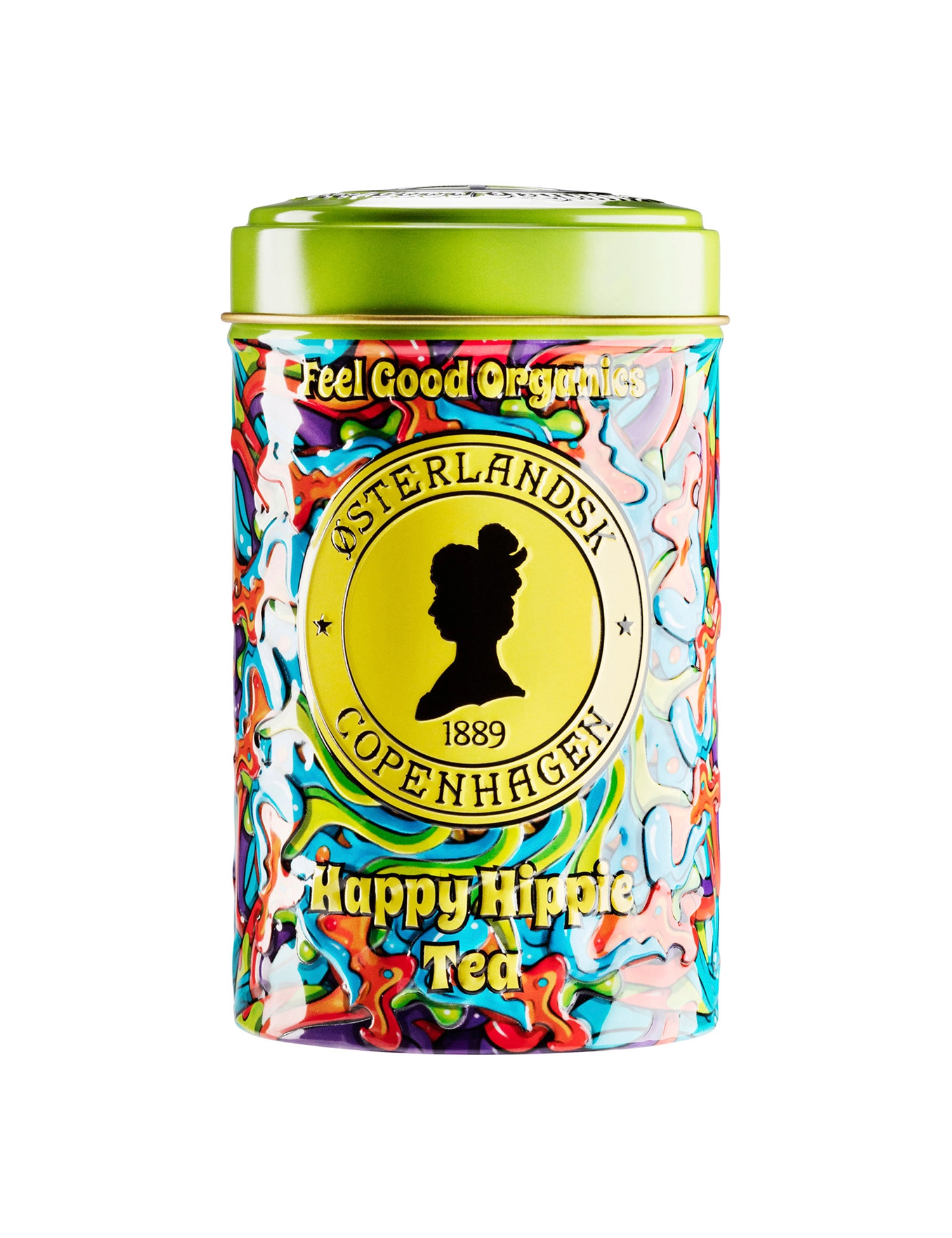 Østerlandsk the "Happy hippie tea" 125 g i dåse | Plantorama