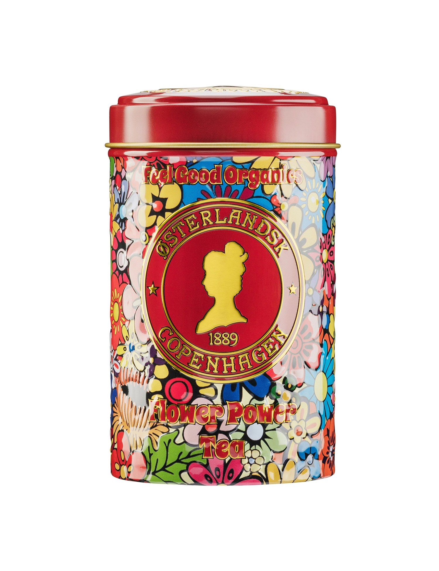 Østerlandsk the "Flower power tea" 125 g i dåse | Plantorama