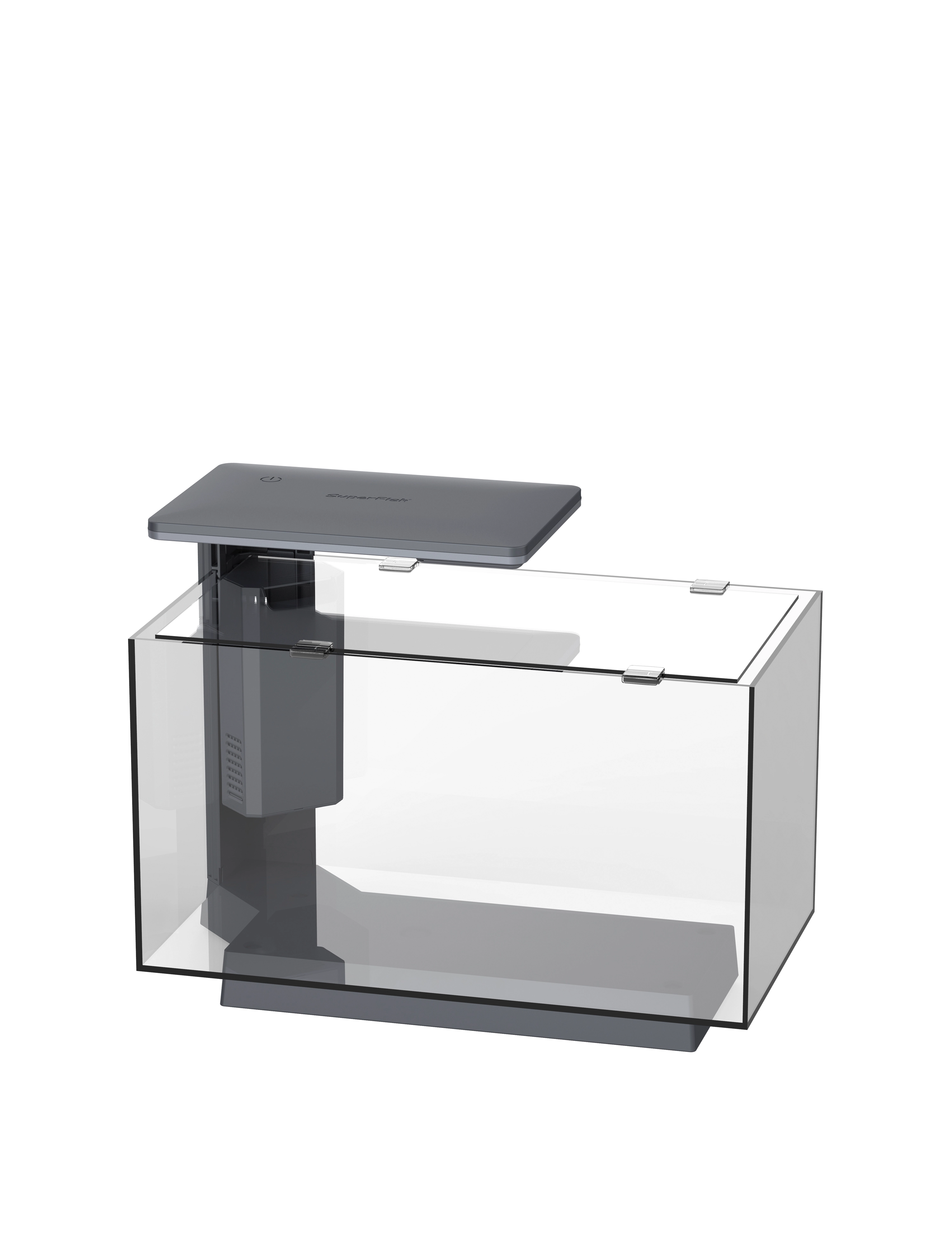 SuperFish Quadro 40 multi akvarium, sort | Plantorama