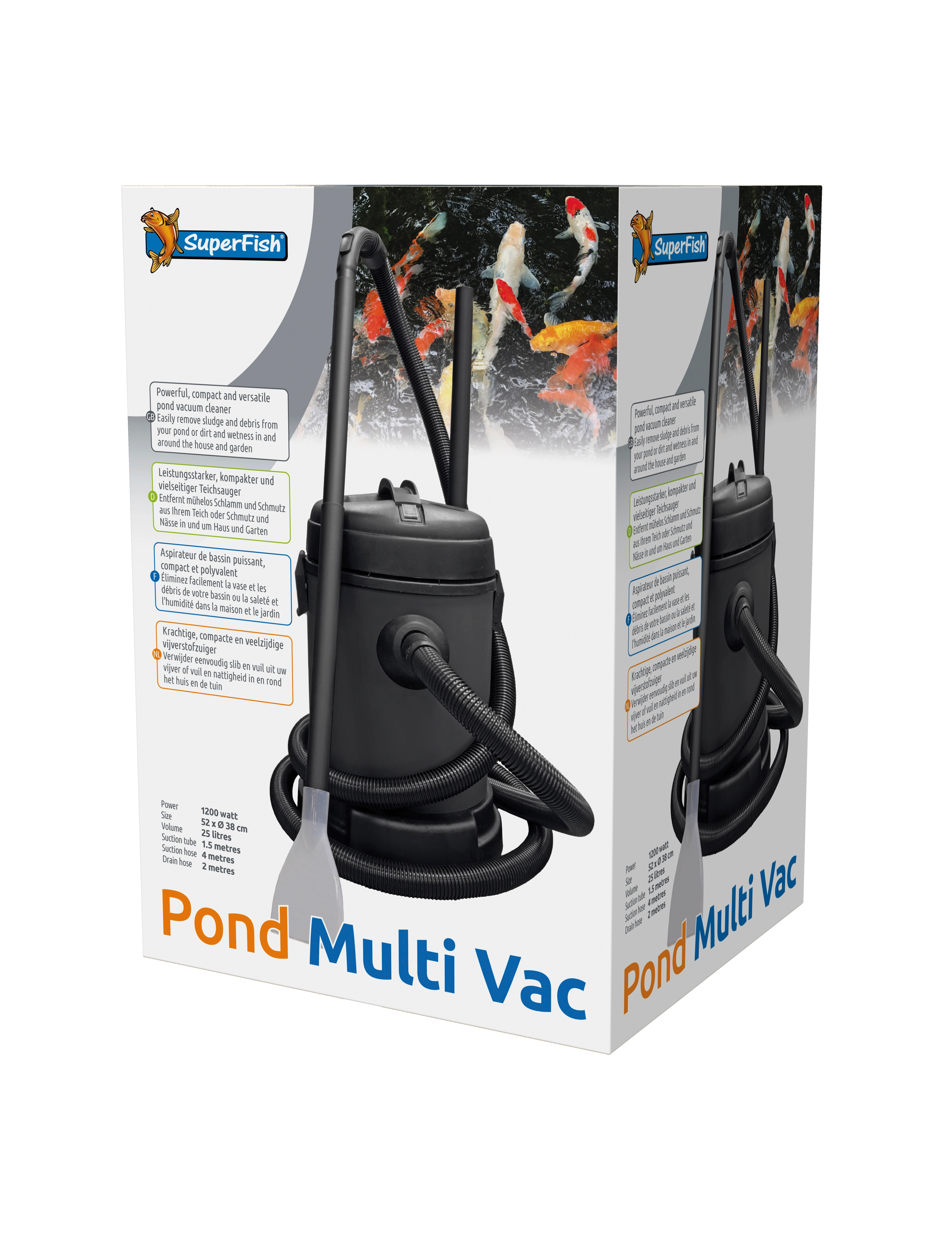 SuperFish Pond multi vac havedamsstøvsuger | Plantorama