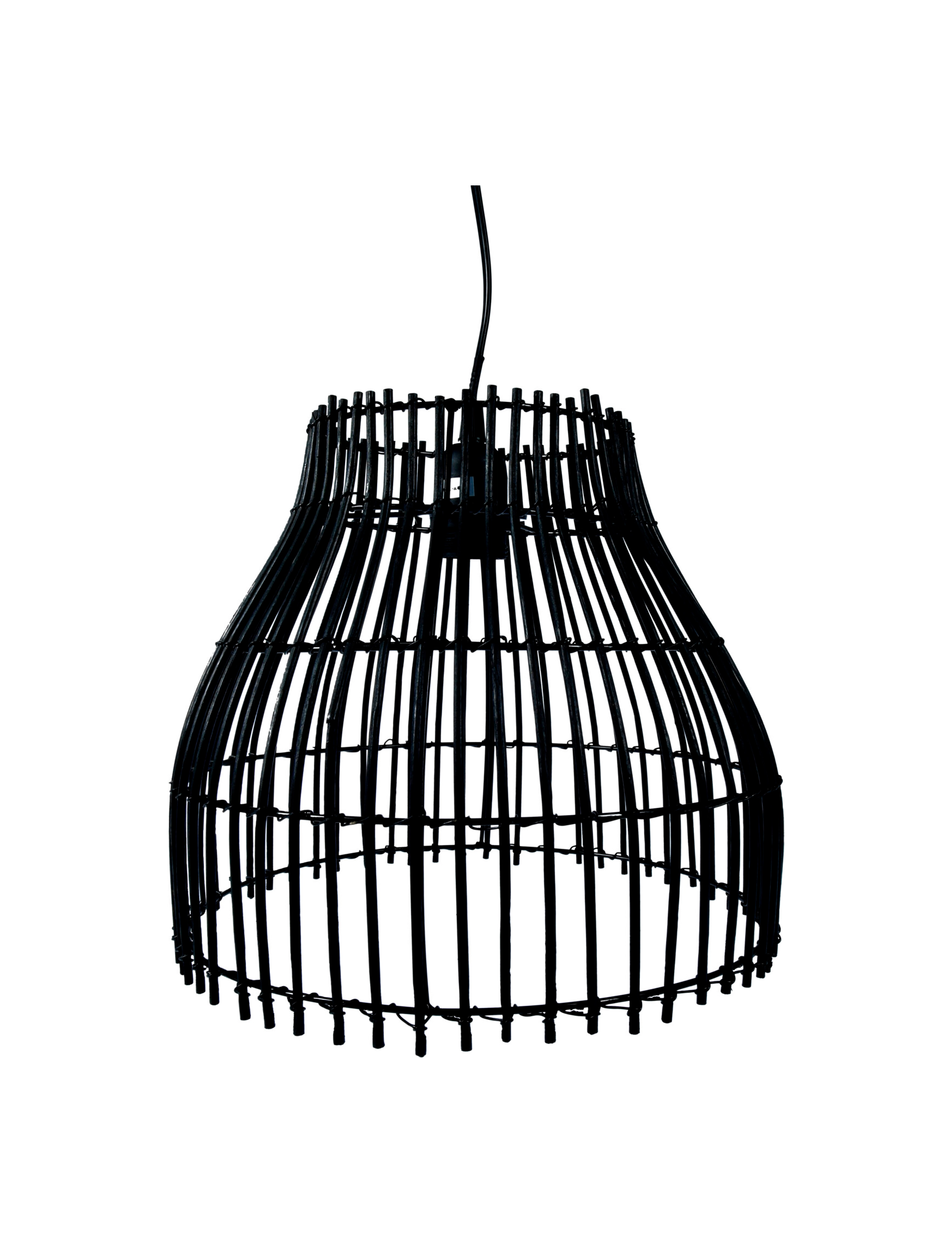 Bambus loftslampe Ø33 cm | Plantorama