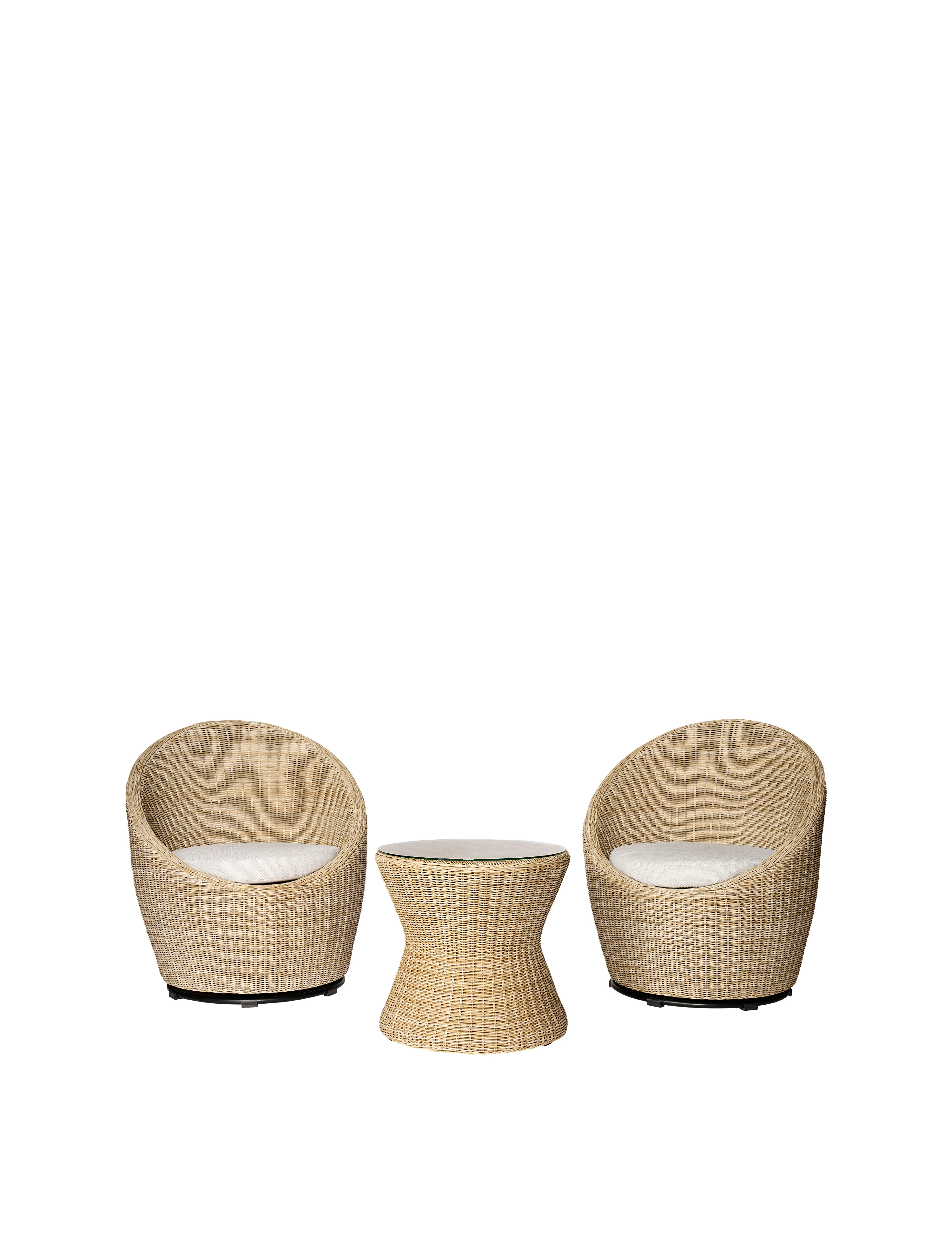 Monza cafésæt, natur | Plantorama