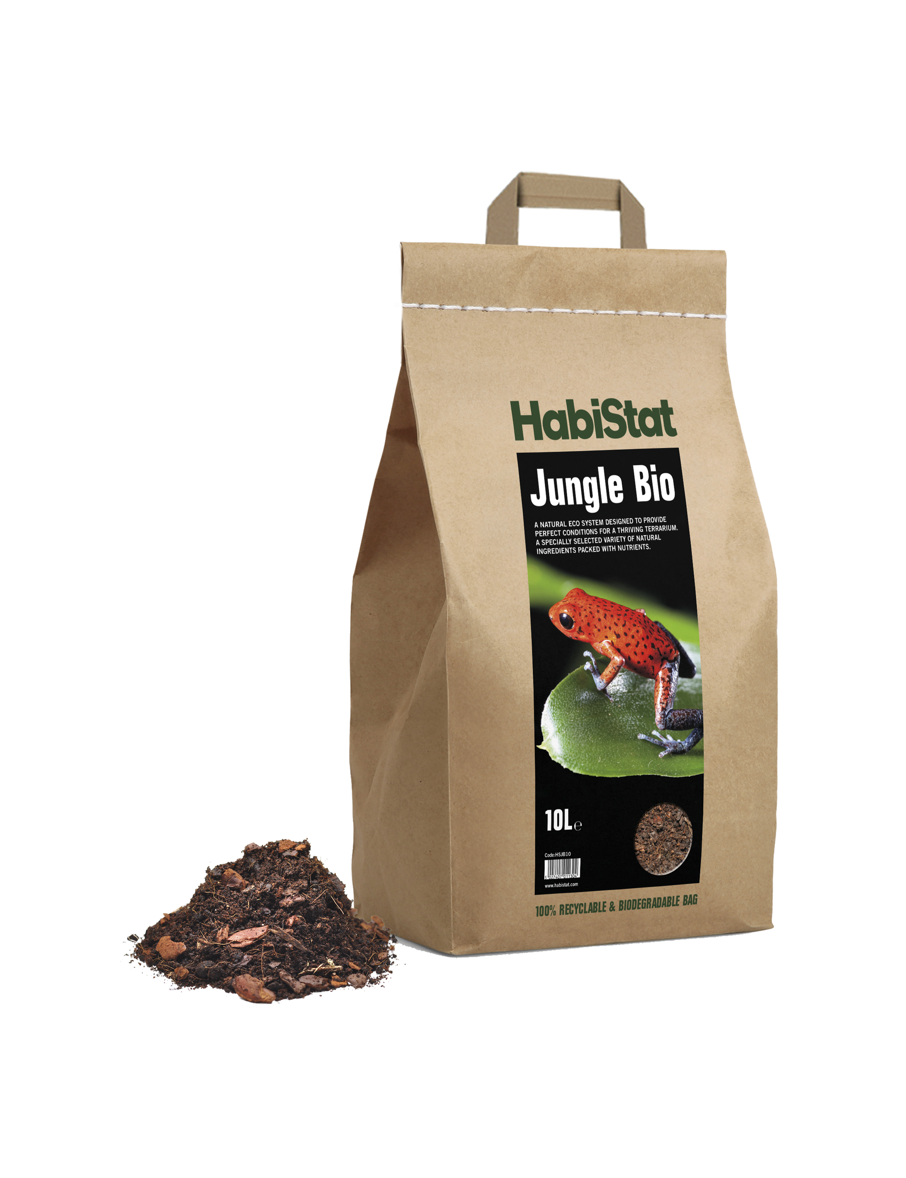HabiStat Jungle Bio Substrate 10 L | Plantorama
