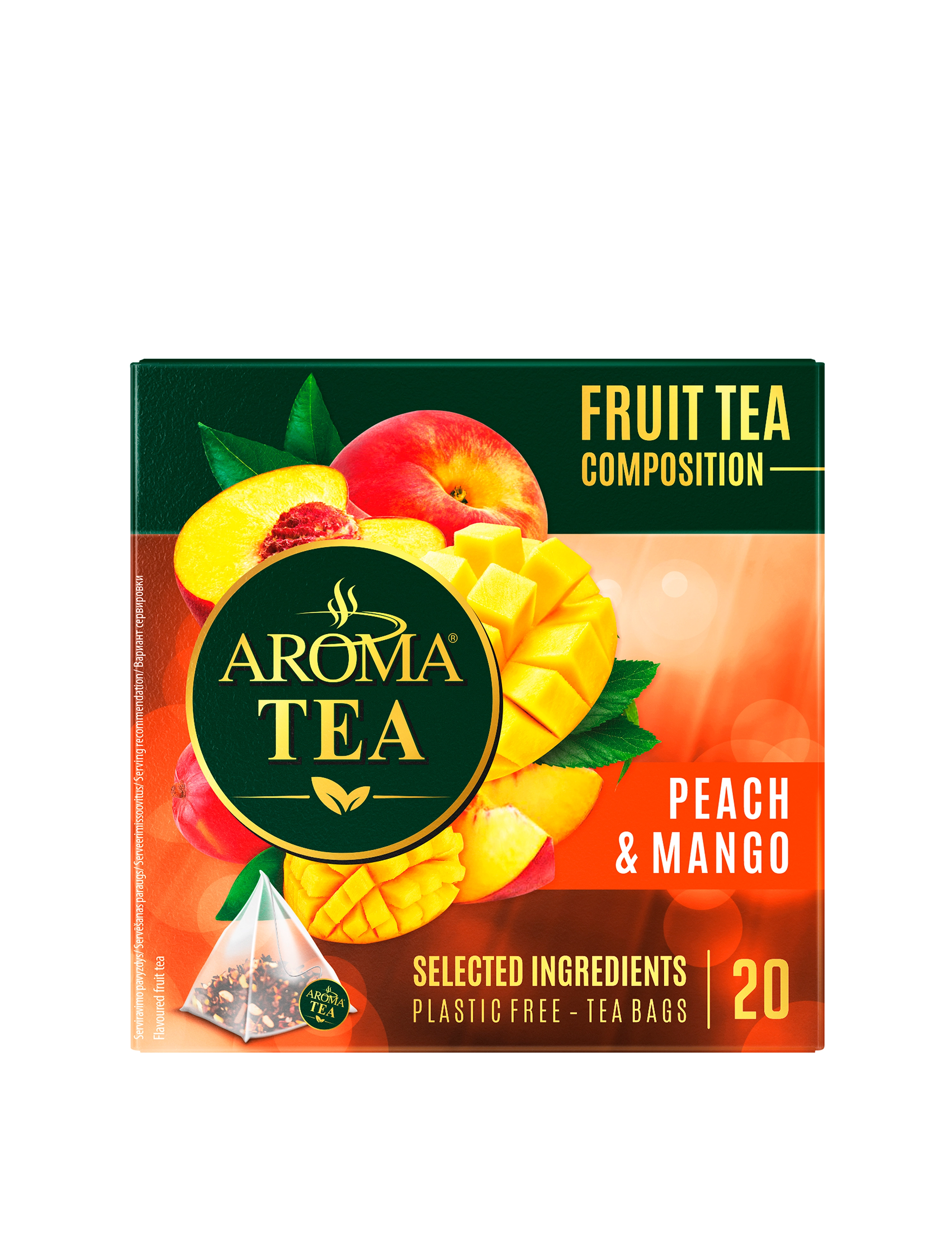 AROMA TEA Fersken og Mango | Plantorama
