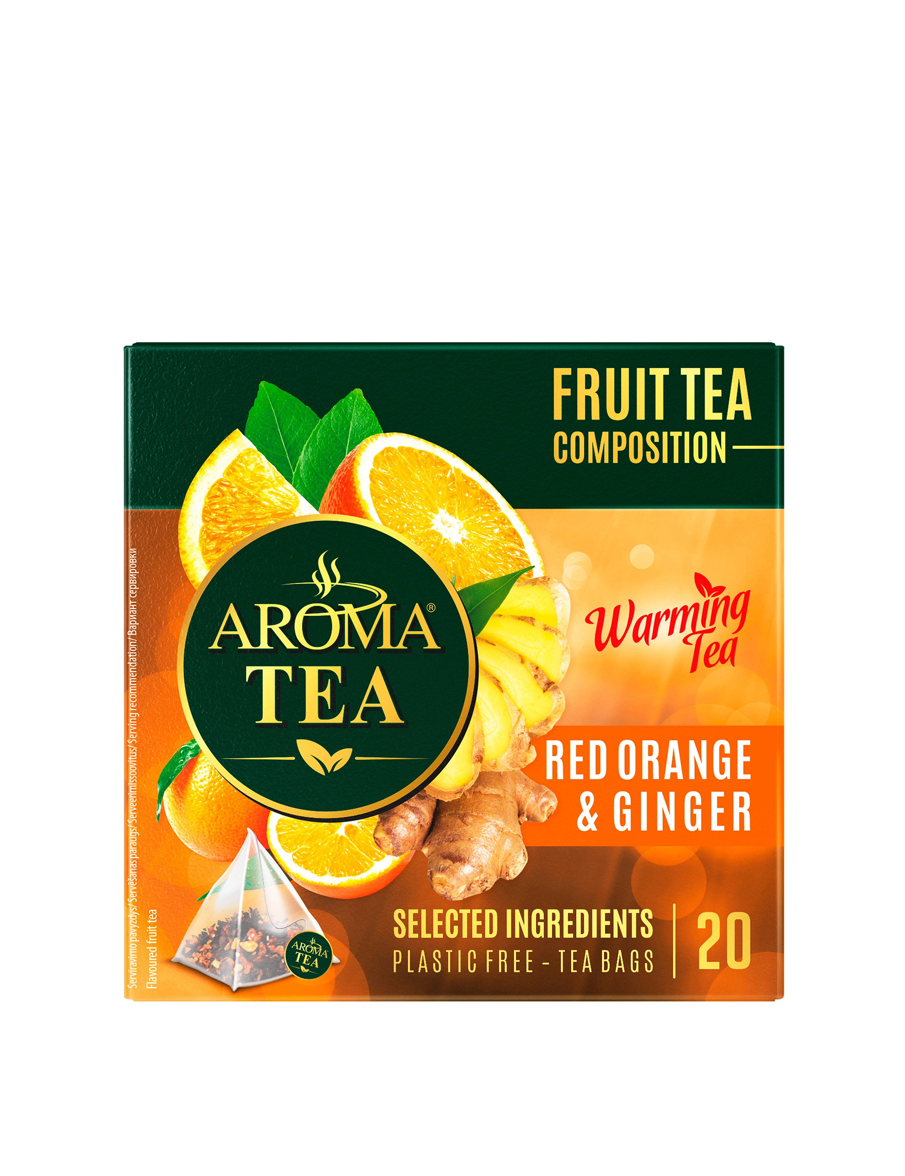 AROMA TEA Appelsin og Ingefær | Plantorama