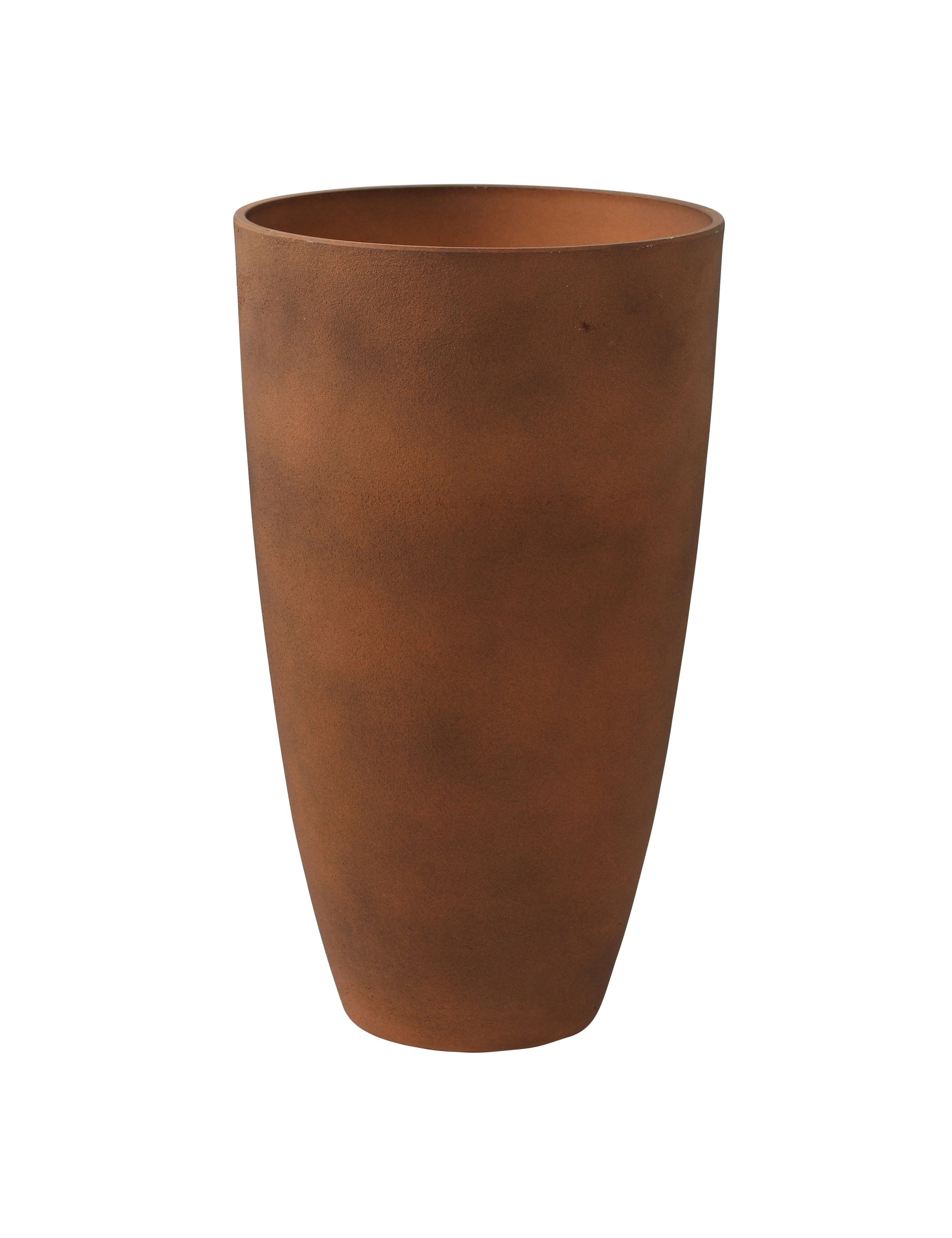 Nova vase Ø29xH50 cm rust | Plantorama