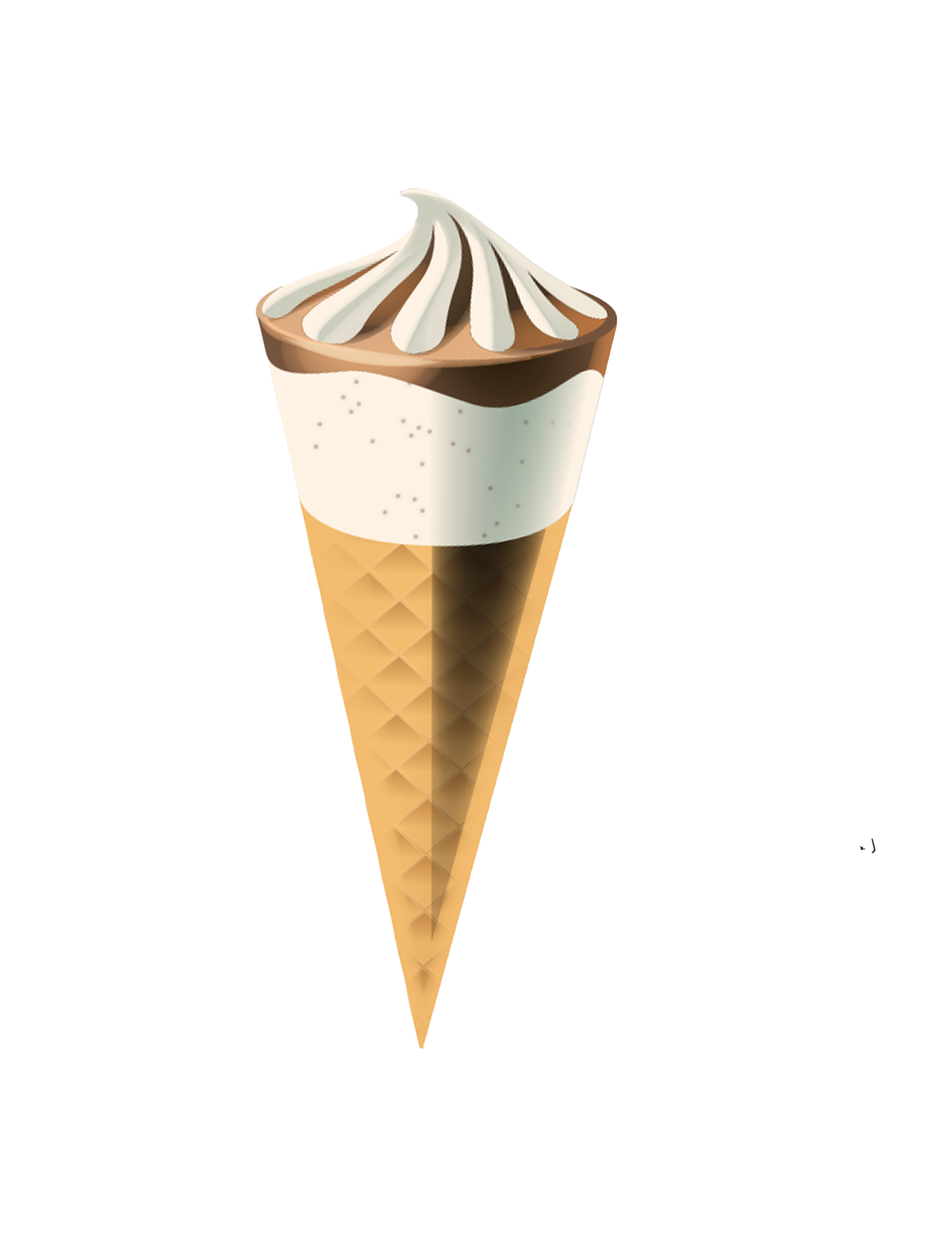 Hansens Isvaffel Vanille | Plantorama