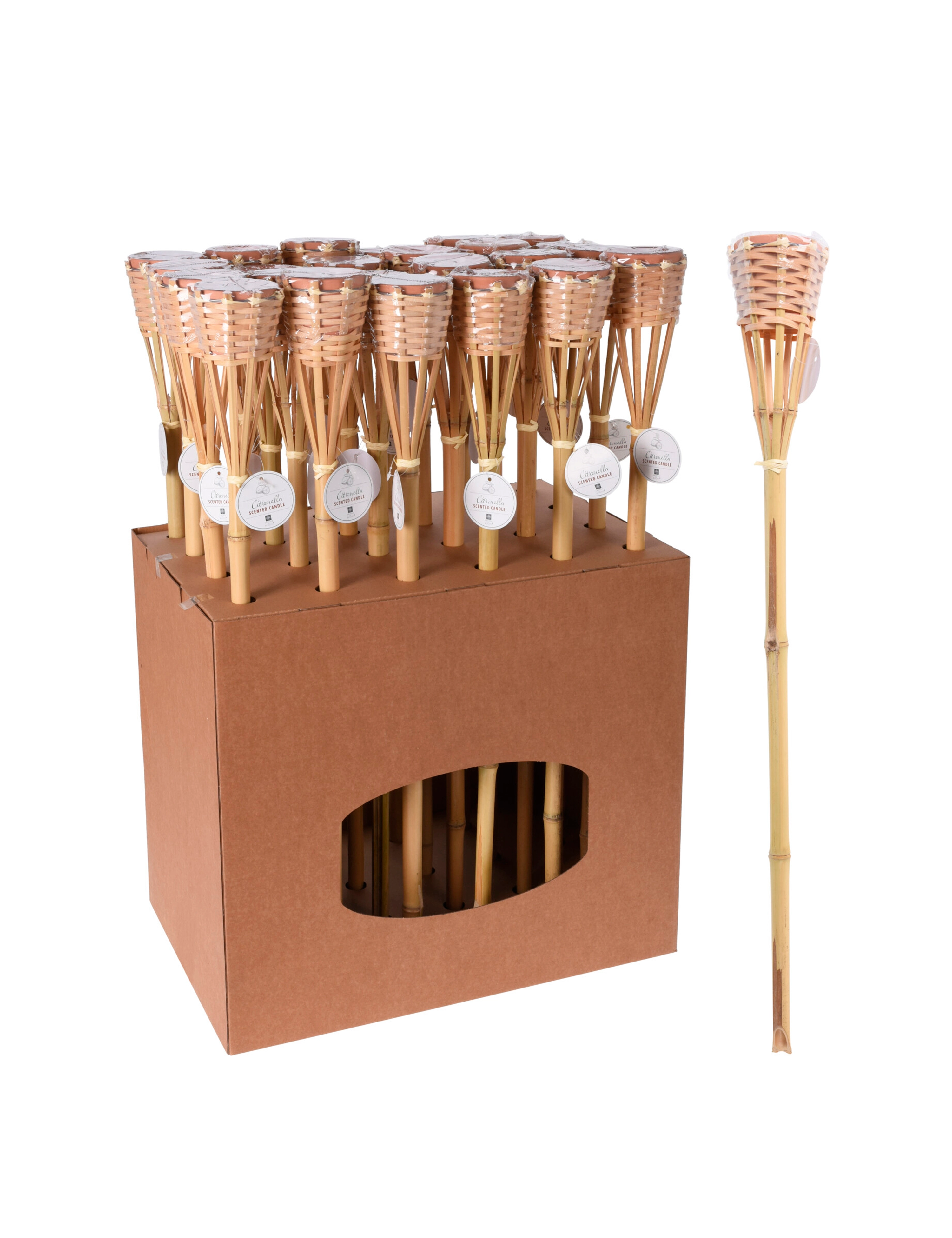 Myggelys fakler Ø9xH76 cm | Plantorama