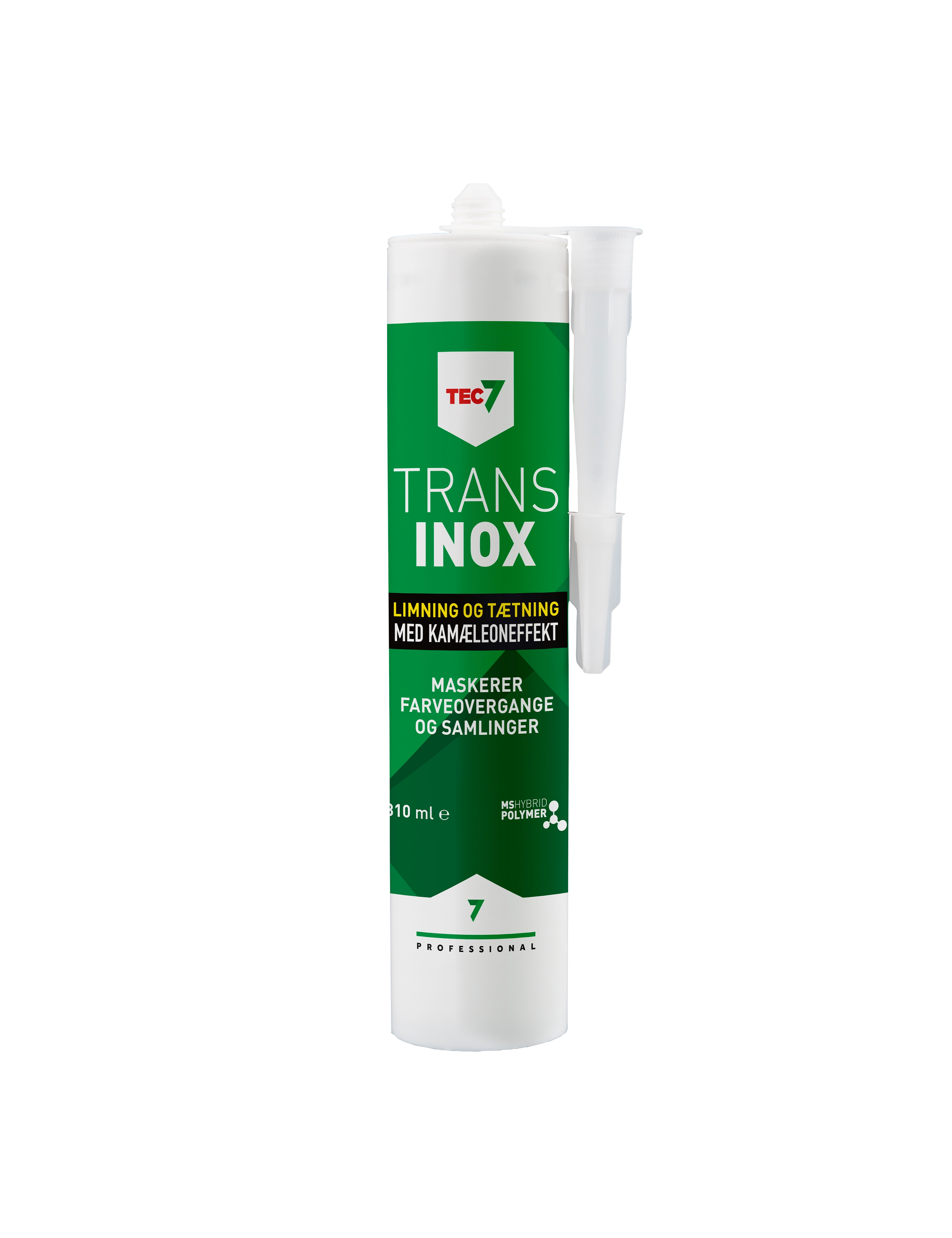 Tec7 Trans7 inox lim/fugemasse 310 ml | Plantorama