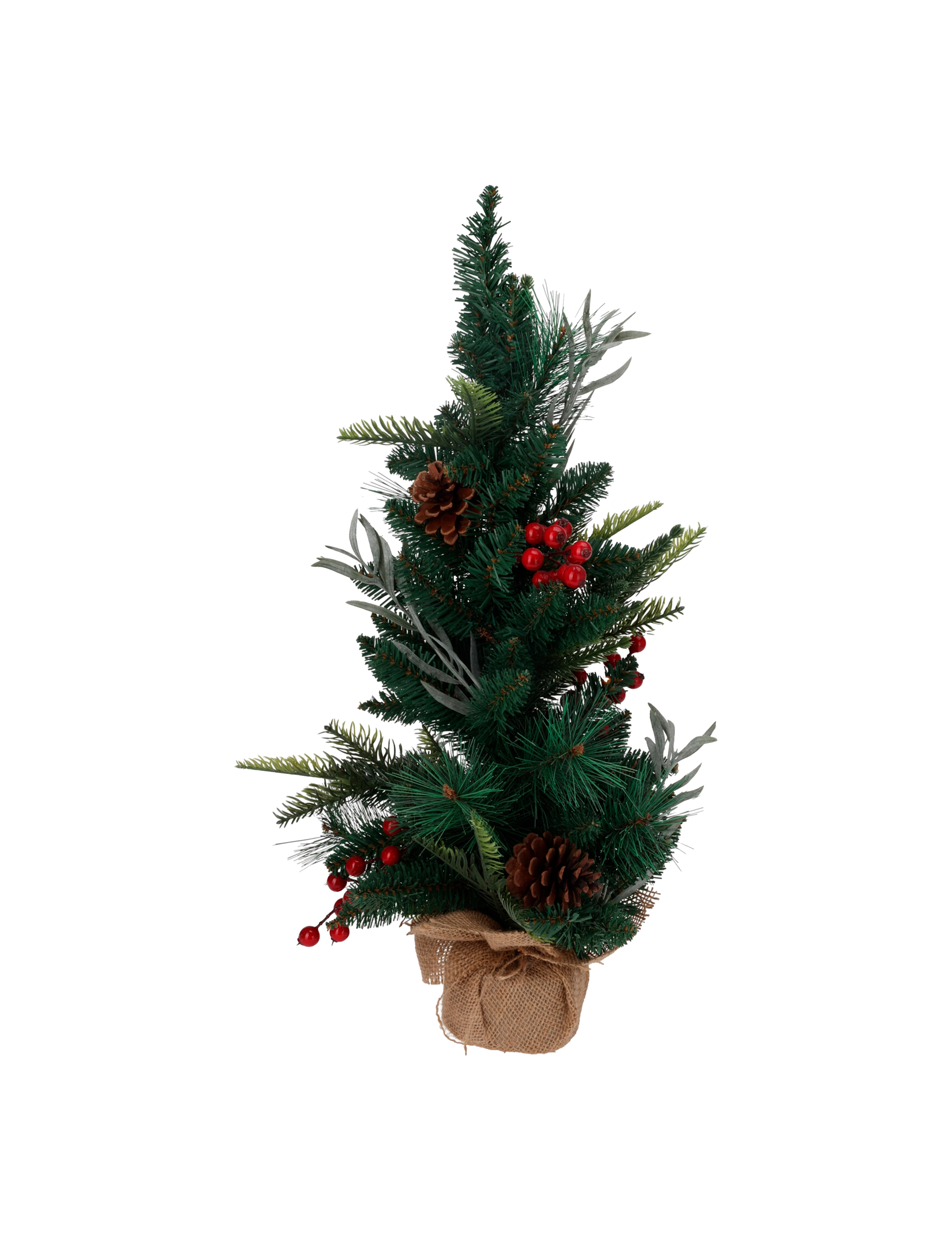 Juletræ H60 cm med "pynt" | Plantorama