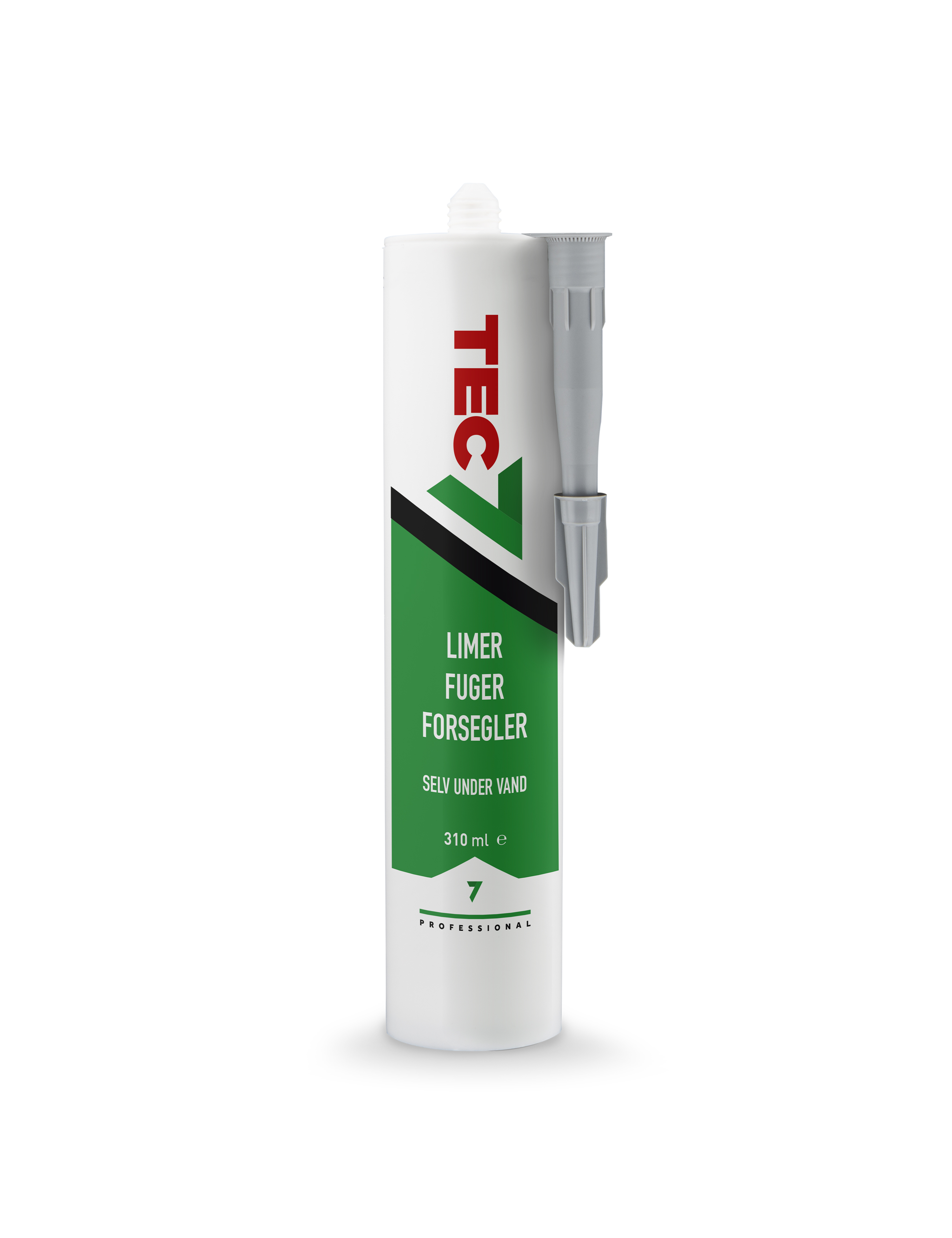 Tec7 grå lim/fugemasse 310 ml | Plantorama